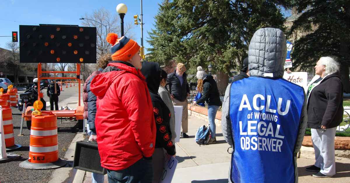 Legal Observer Training Aclu Of Wyoming We Work In Communities